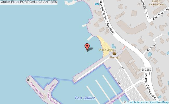 Plage Port gallice Antibes Juan-les-pins qualité baignade Plage Port ...