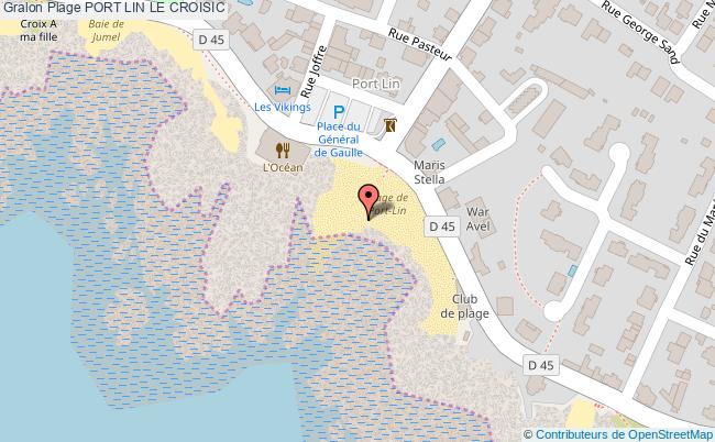 Plage Port lin Le Croisic qualité baignade Plage Port lin Le Croisic