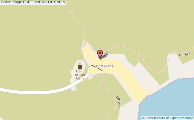 Plage Port maria Locmaria qualité baignade Plage Port maria Locmaria