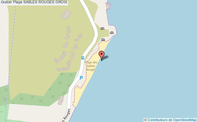 Plage Sables rouges Groix qualité baignade Plage Sables rouges Groix