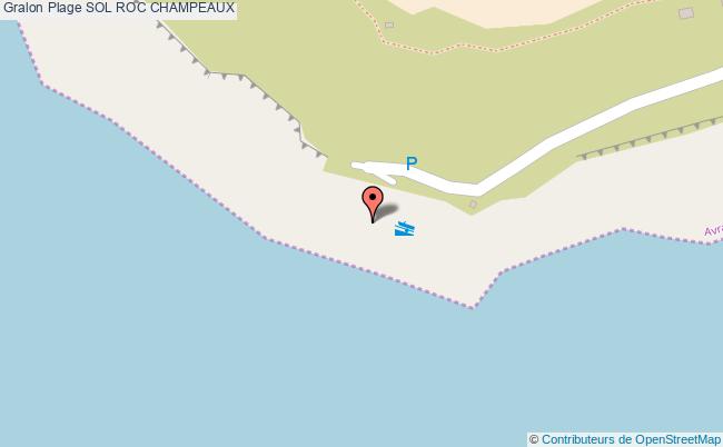 Plage Sol roc Champeaux qualité baignade Plage Sol roc Champeaux