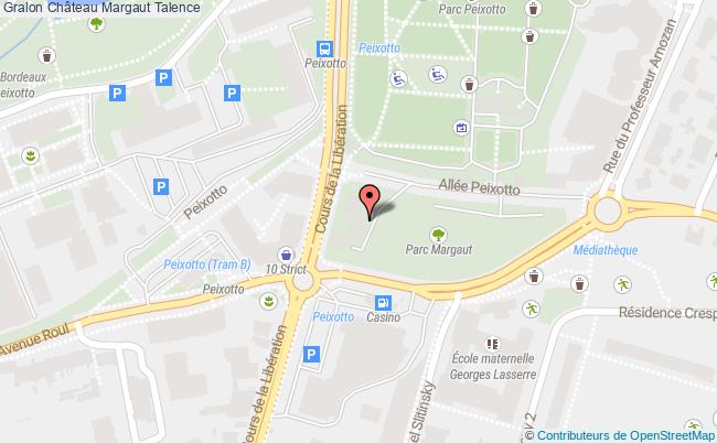 Château belair Talence tourisme