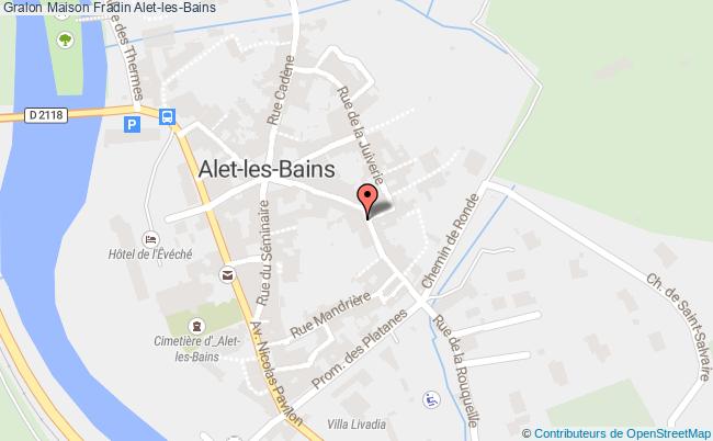 Maison digeon Alet-les-bains tourisme