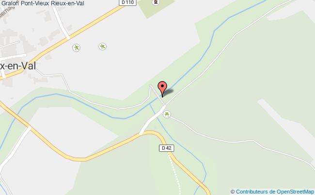 Croix de chemin en pierre Serviès-en-val tourisme