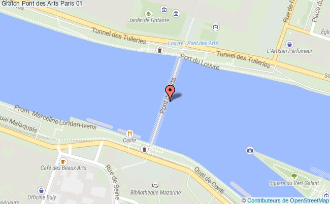 Pont des arts Paris 01 tourisme