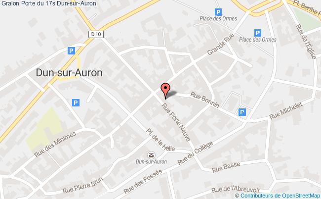 Porte du 17s Dun-sur-auron tourisme