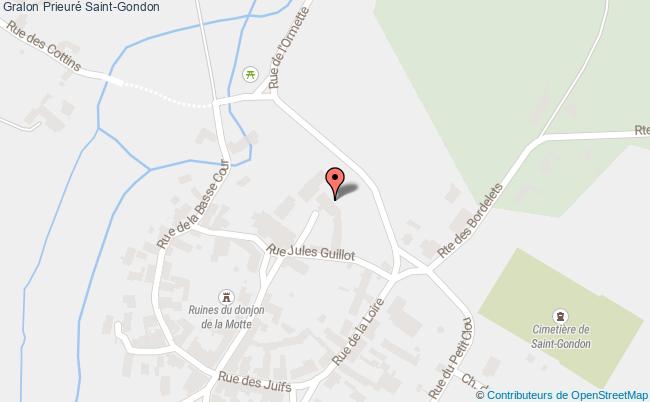 Prieuré Saint-gondon tourisme