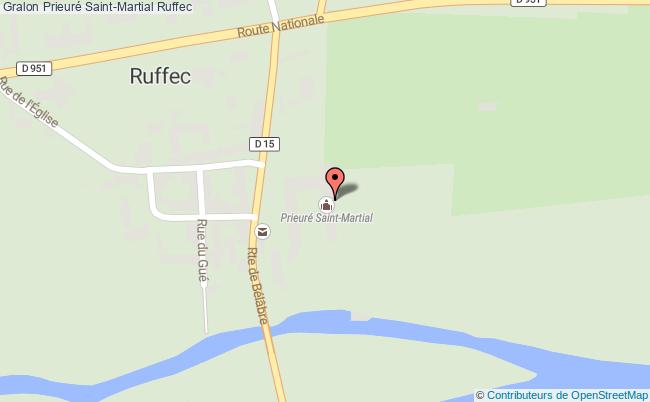 Prieuré saint-martial Ruffec tourisme