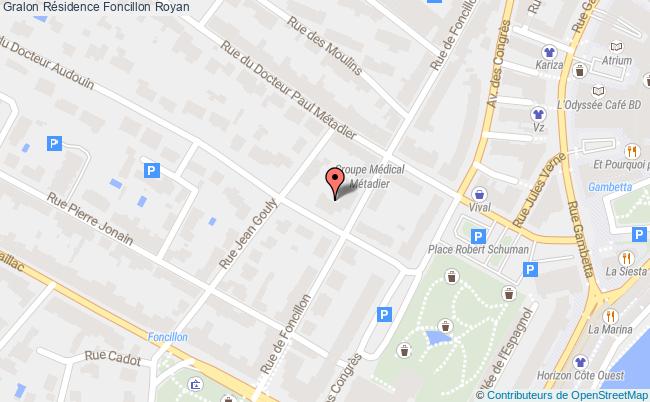 Résidence foncillon Royan tourisme