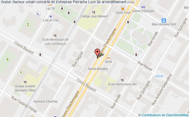 Secteur urbain concerté dit entreprise perrache Lyon 2e arrondissement ...