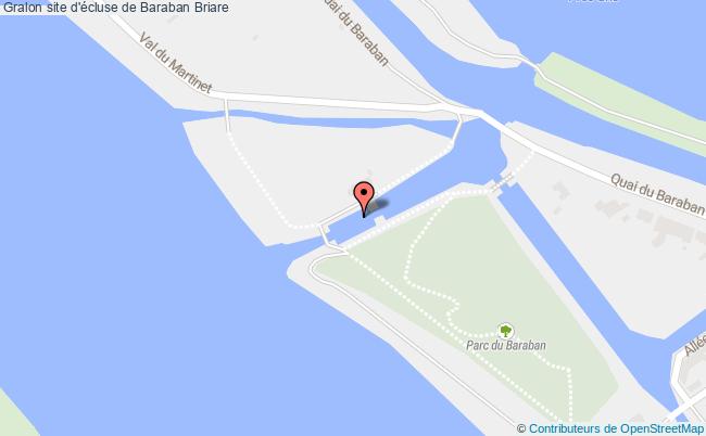 Site d'écluse de baraban Briare tourisme