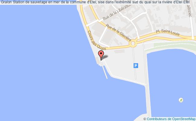 Station de sauvetage en mer de la commune d'etel, sise dans l'extrémité ...