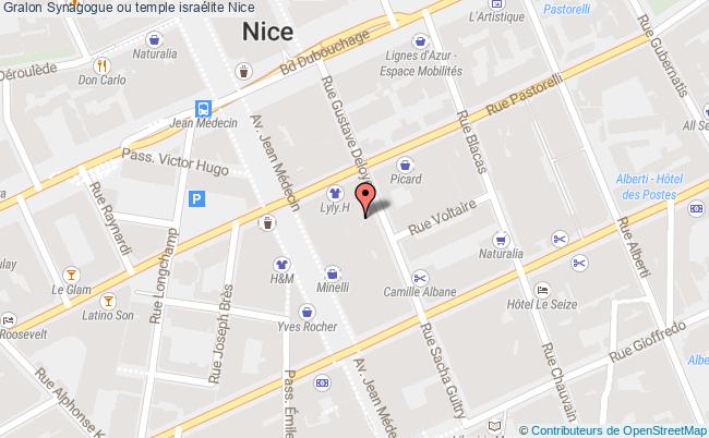 Synagogue ou temple israélite Nice tourisme