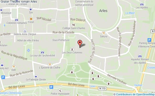 Théâtre romain Arles tourisme