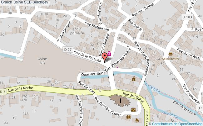 Usine seb Selongey tourisme