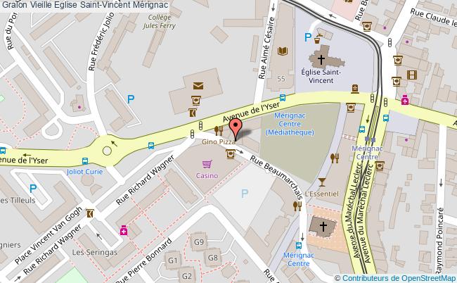 Vieille eglise saint-vincent Mérignac tourisme Site / monument