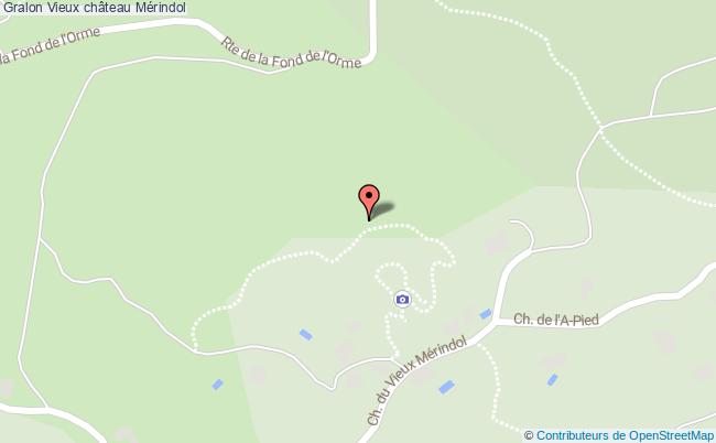 Vieux château Mérindol tourisme