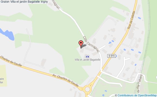 Villa et jardin bagatelle Irigny tourisme