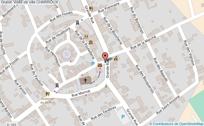 Visite de ville Charroux tourisme Visites de villes / villages