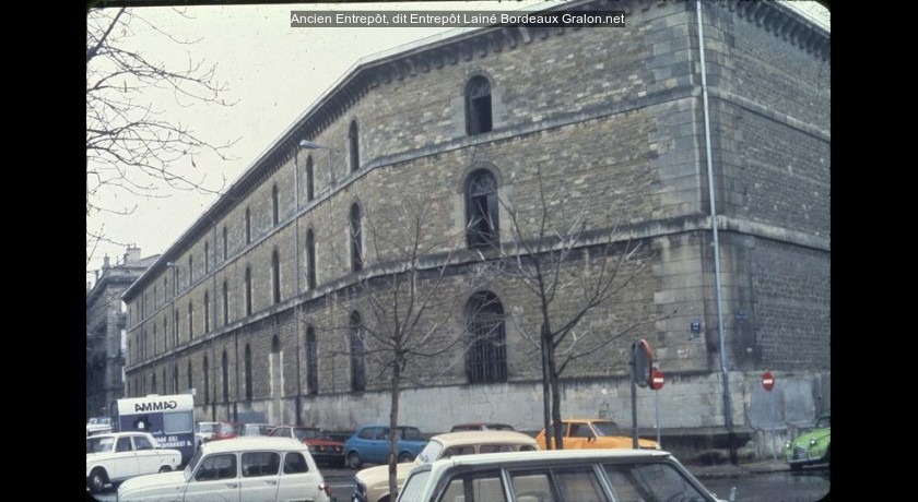 Ancien entrepôt, dit entrepôt lainé Bordeaux tourisme