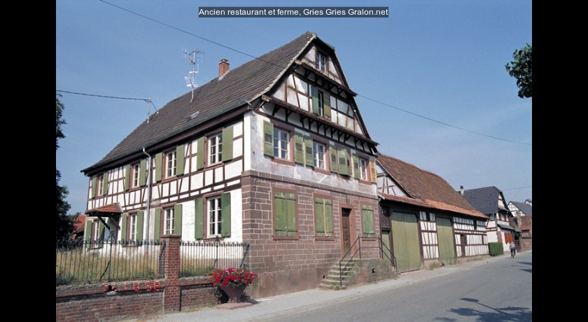 Ancien restaurant et ferme, gries Gries tourisme