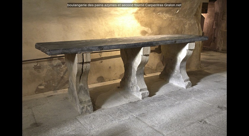 Boulangerie des pains azymes et second fournil Carpentras tourisme