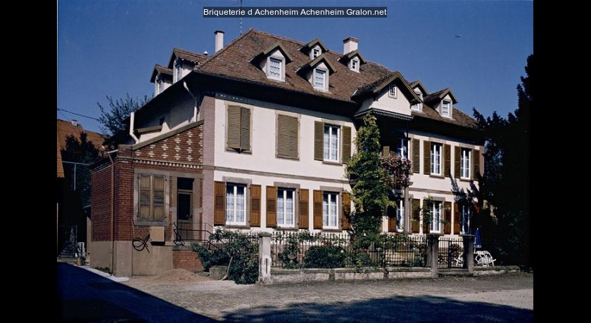 Briqueterie d'achenheim Achenheim tourisme Briqueterie