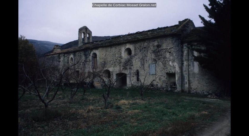 Chapelle de corbiac Mosset tourisme