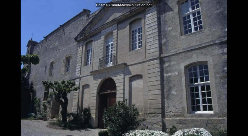 Château Saint-maximin tourisme