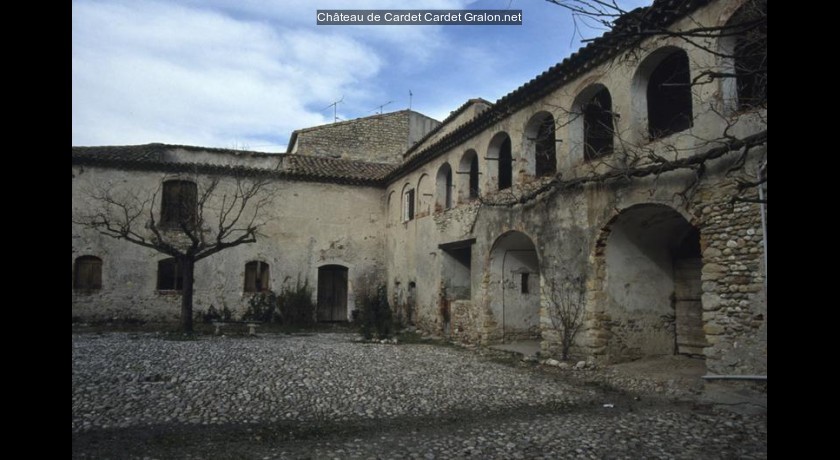 Château de cardet Cardet tourisme