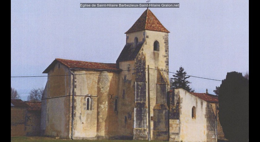 Eglise de saint-hilaire Barbezieux-saint-hilaire tourisme