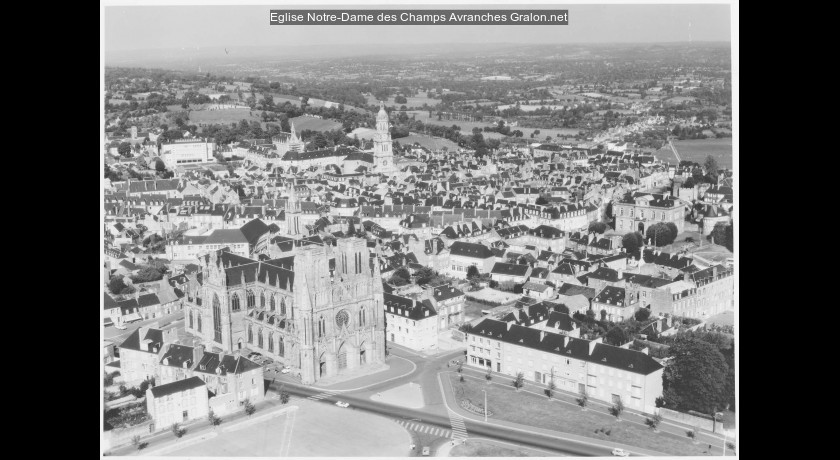 Eglise notre-dame des champs Avranches tourisme