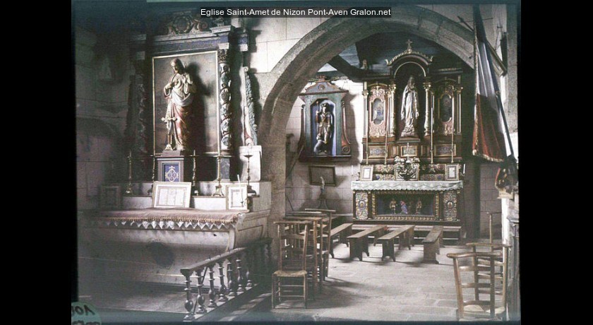 Eglise saint-amet de nizon Pont-aven tourisme
