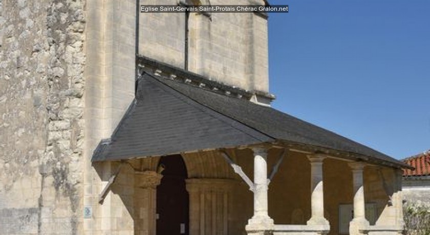 Eglise saint-gervais saint-protais Chérac tourisme