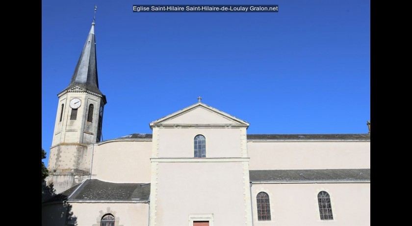 Eglise saint-hilaire Saint-hilaire-de-loulay tourisme