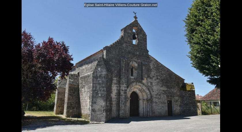 Eglise saint-hilaire Villiers-couture tourisme