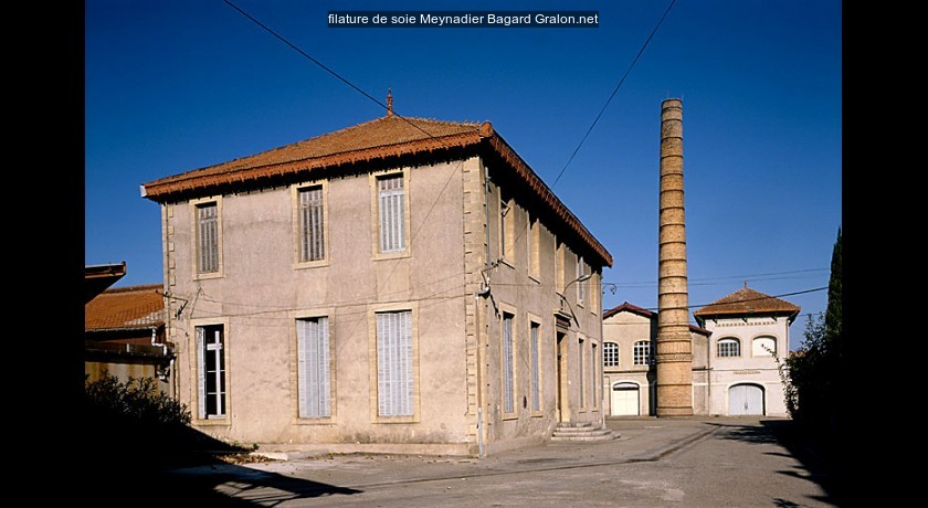 Filature de soie meynadier Bagard tourisme