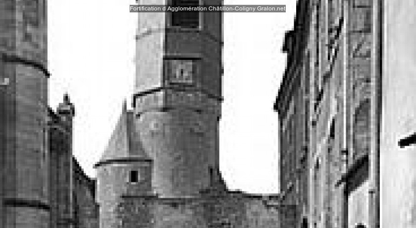 Fortification d'agglomération Châtillon-coligny tourisme