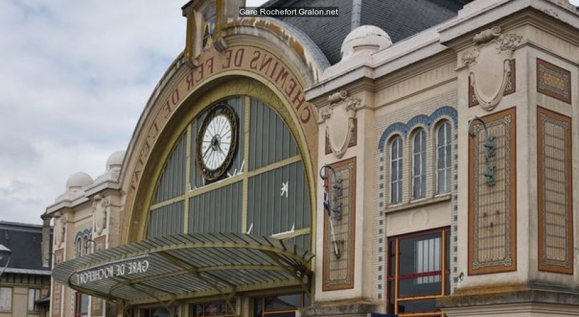 Gare Rochefort tourisme