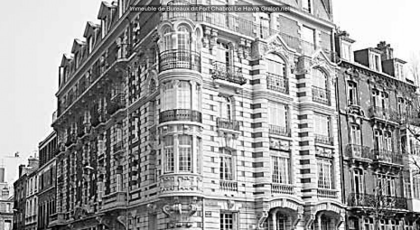 Immeuble de bureaux dit fort chabrol Le havre tourisme