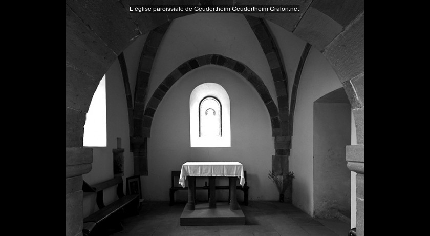 L'église paroissiale de geudertheim Geudertheim tourisme