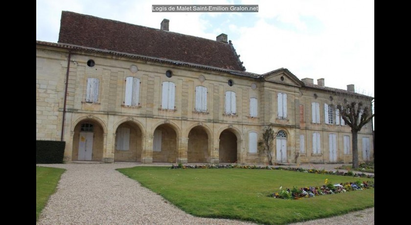 Logis de malet Saint-emilion tourisme