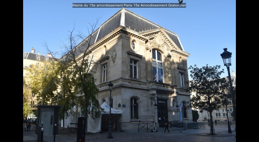 Mairie du 15e arrondissement Paris 15e arrondissement tourisme
