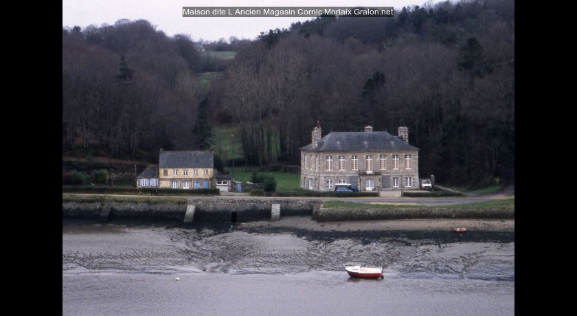 Maison dite l'ancien magasin cornic Morlaix tourisme