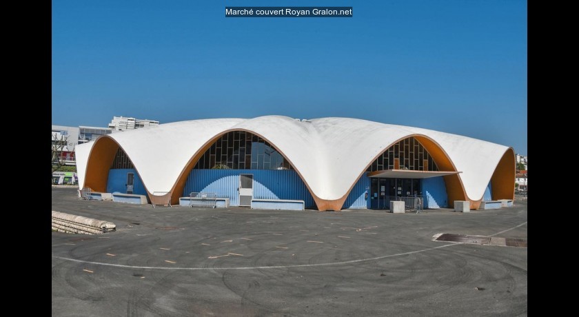 Marché couvert Royan tourisme