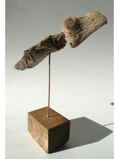 Découvrez les nouvelles sculptures en bois flotté de christophe turpin